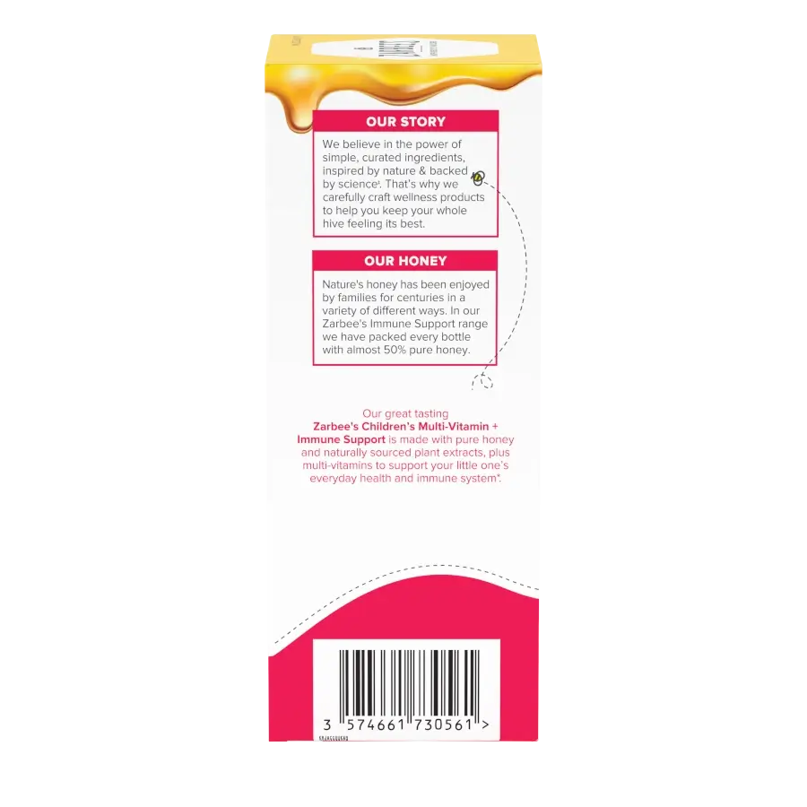 Children’s Multi-Vits + Immune Support Liquid | Zarbee's®
